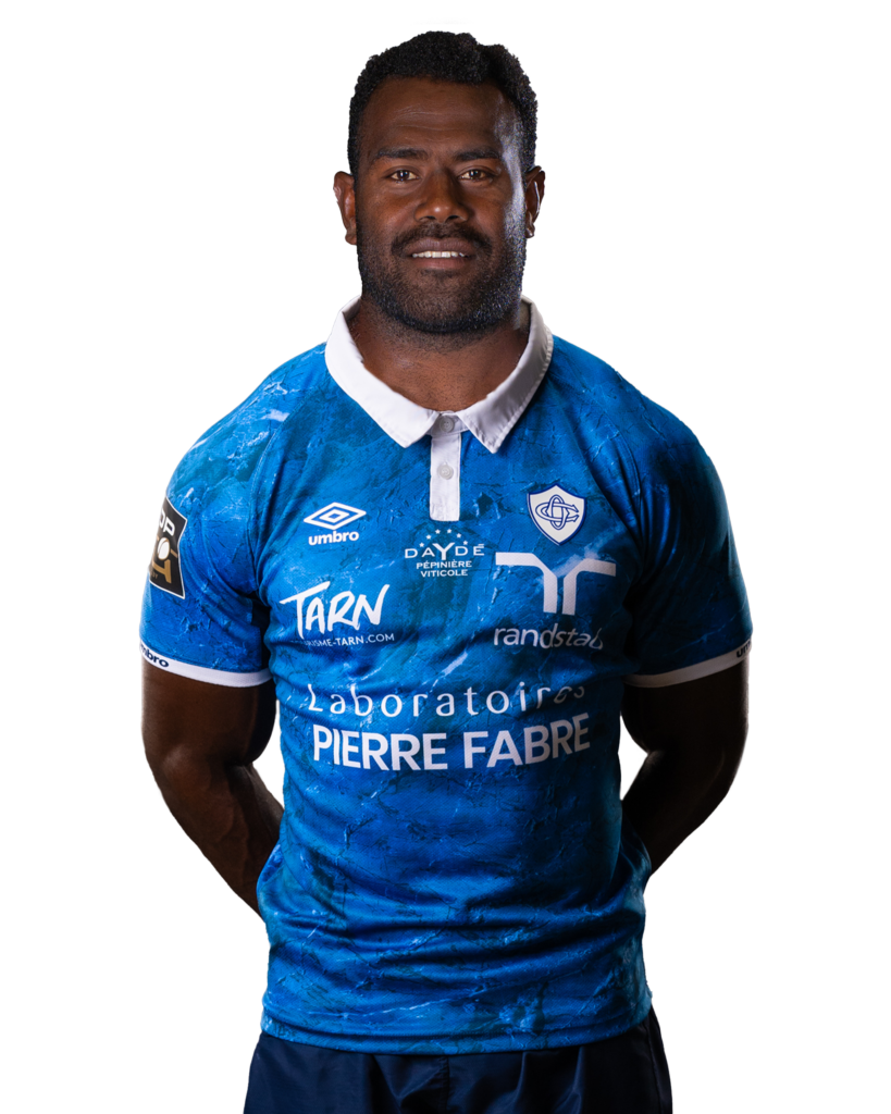 Josaia Raisuqe - Castres Olympique - Club de rugby Top 14