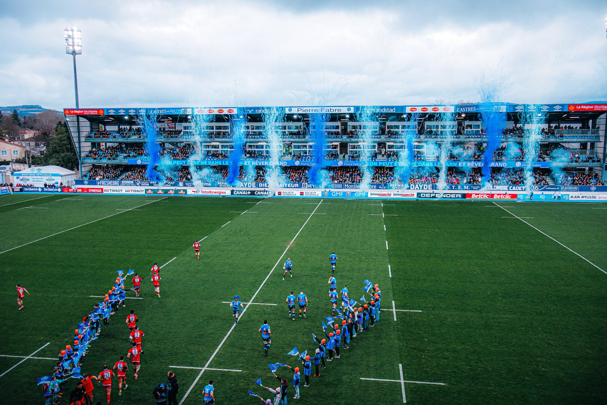 Les animations pour la réception du RC Vannes - Castres Olympique ...